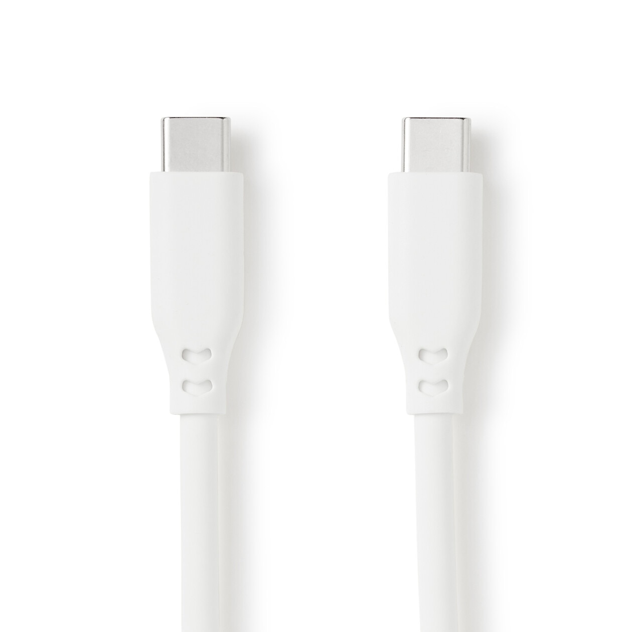 MUJI 무인양품 공식 온라인스토어 : 줄 꼬임이 없는 USB 케이블 · C to C · 화이트